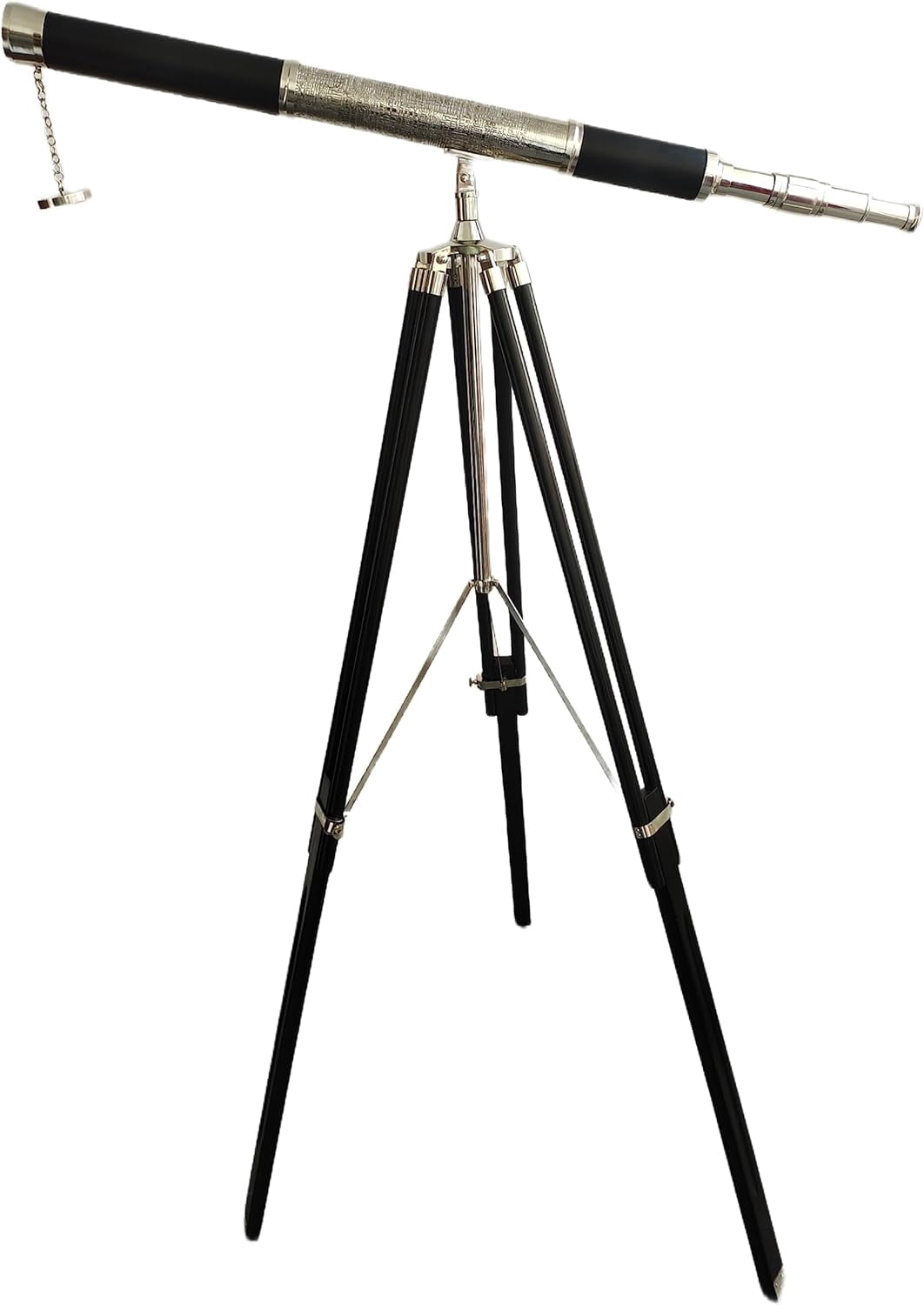 Antique Vintage Solid Brass Telescope Marine Navy Single Barrel ...