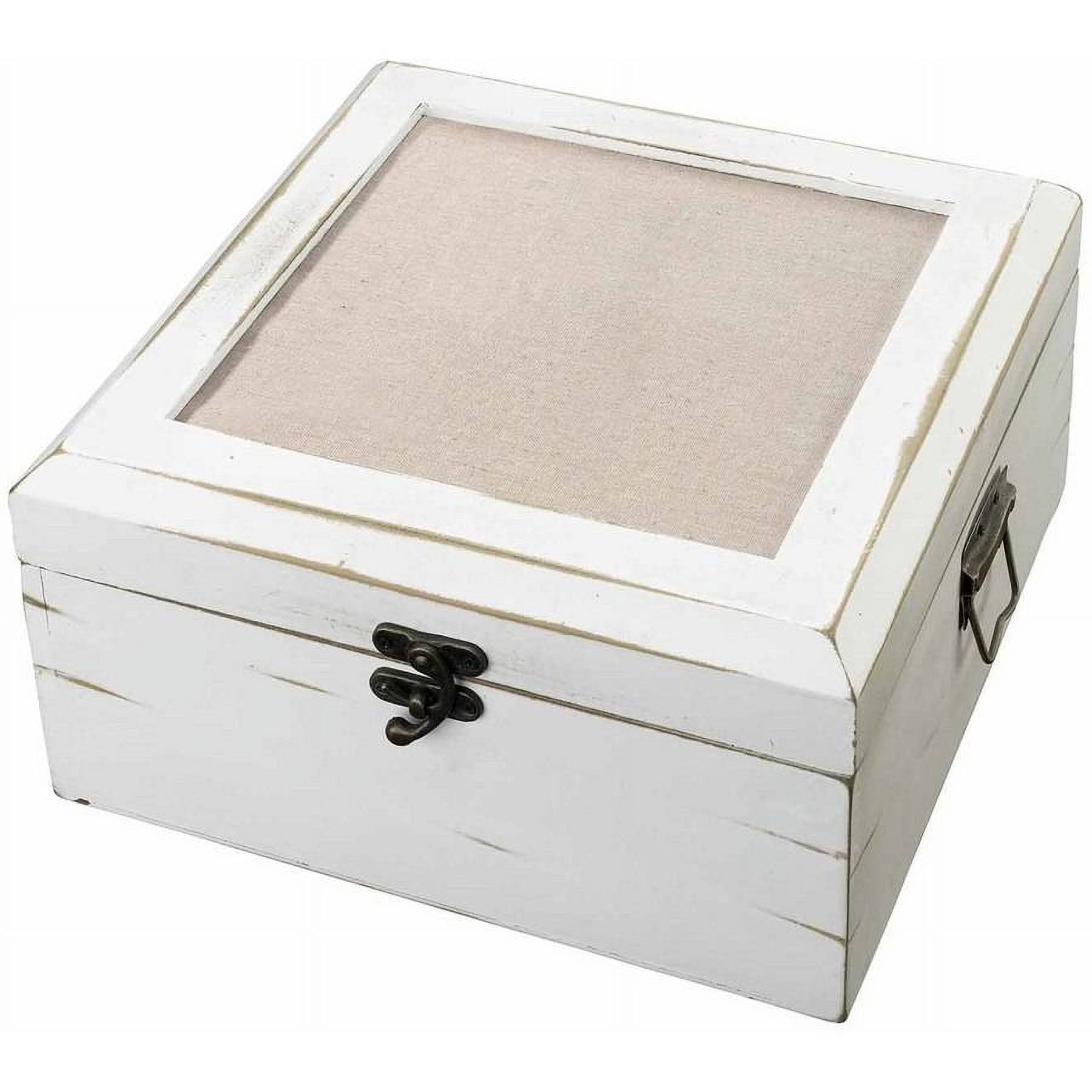 Antique White Card Box, Blank - Walmart.com