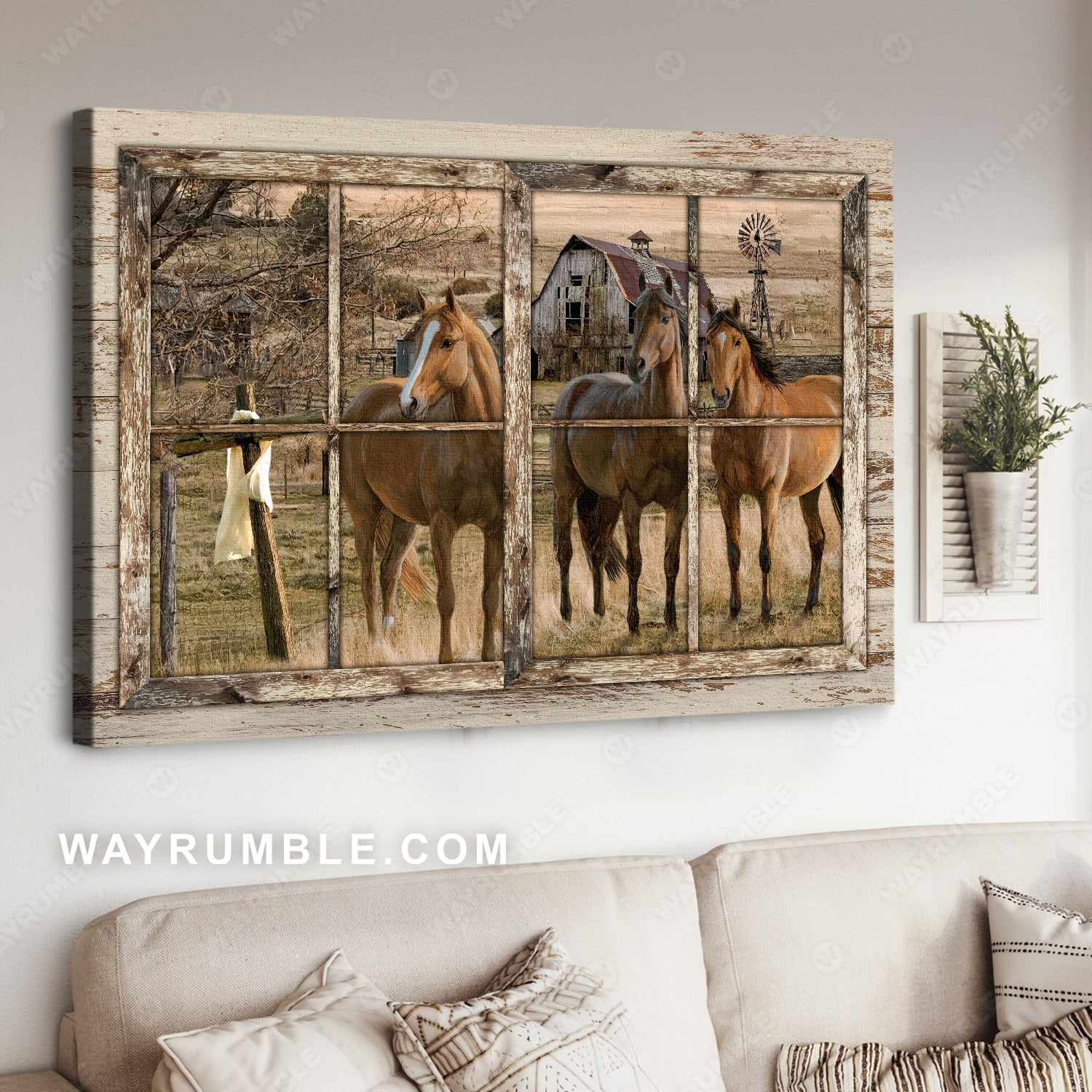 Antique Window, Quarter Horse, Peace Farm, Wooden Cross Sym.Bol - Jesus ...