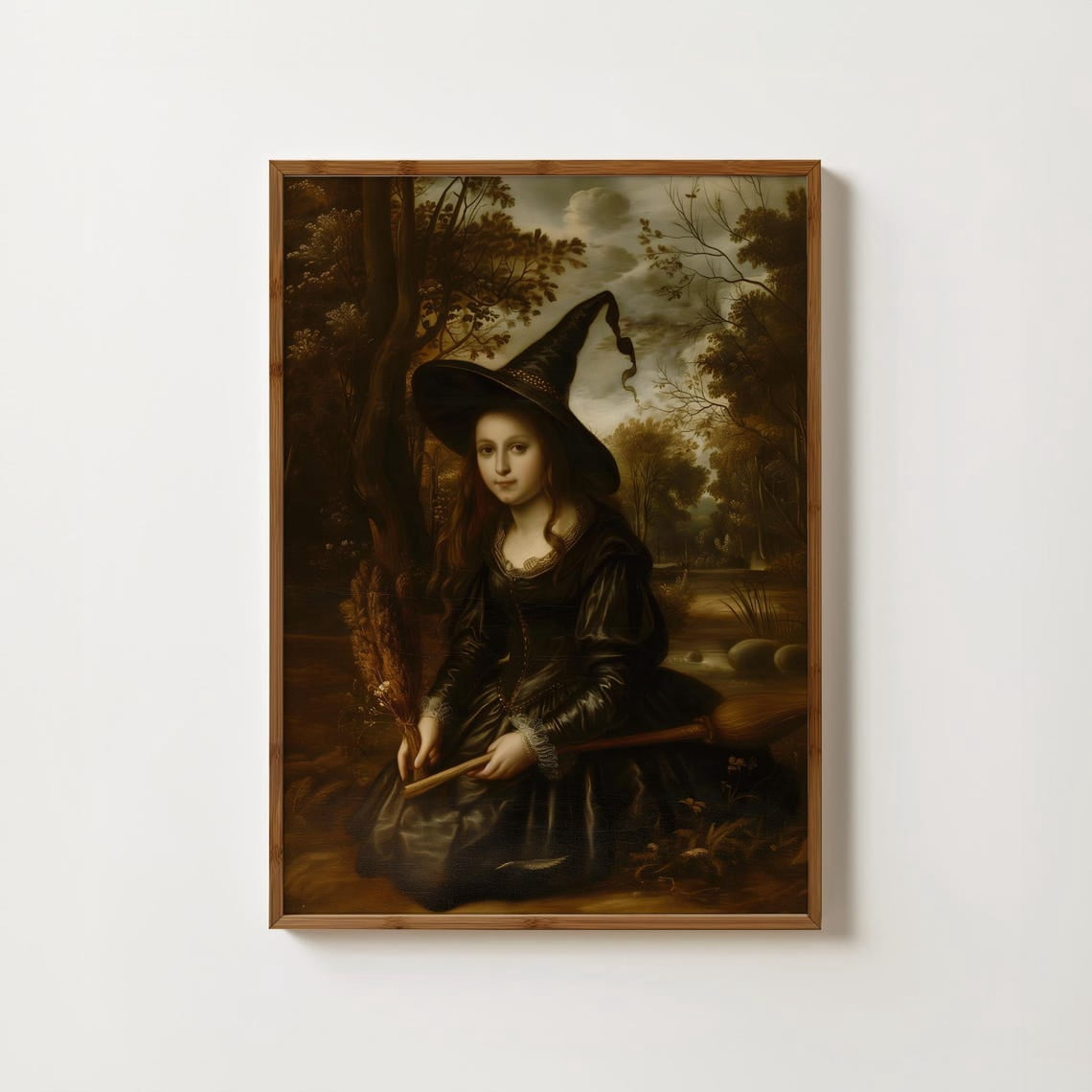 Antique Witch Witchy Prints Vintage Decor Dark Academia Wall Art Gothic ...