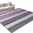 Antique Wood Texture Area Rugs 5x7ft Purple Grey Stripes Paint Peeling ...