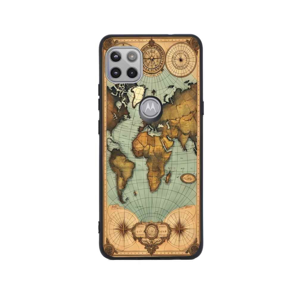 Antique-world-map-treasures-2 phone case for Motorola G 5G for Women ...