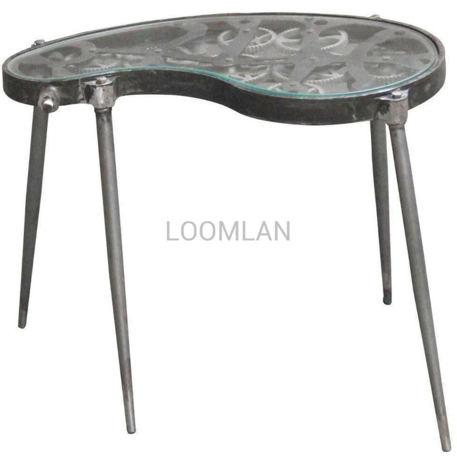 Steampunk End Table