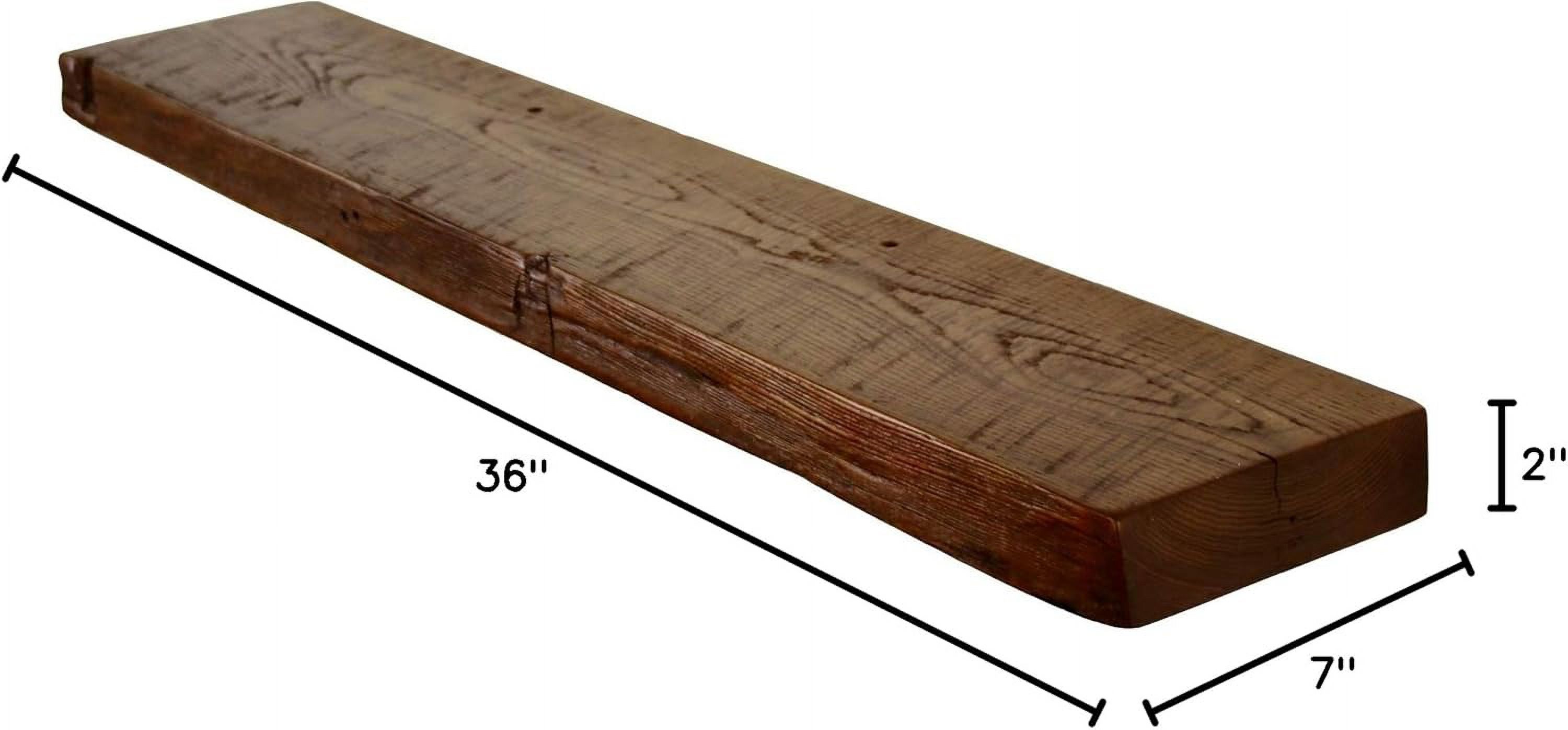 Antiques 36 Inch Wooden for Wall - 36x7x2 in - Made of Natural Wood ...