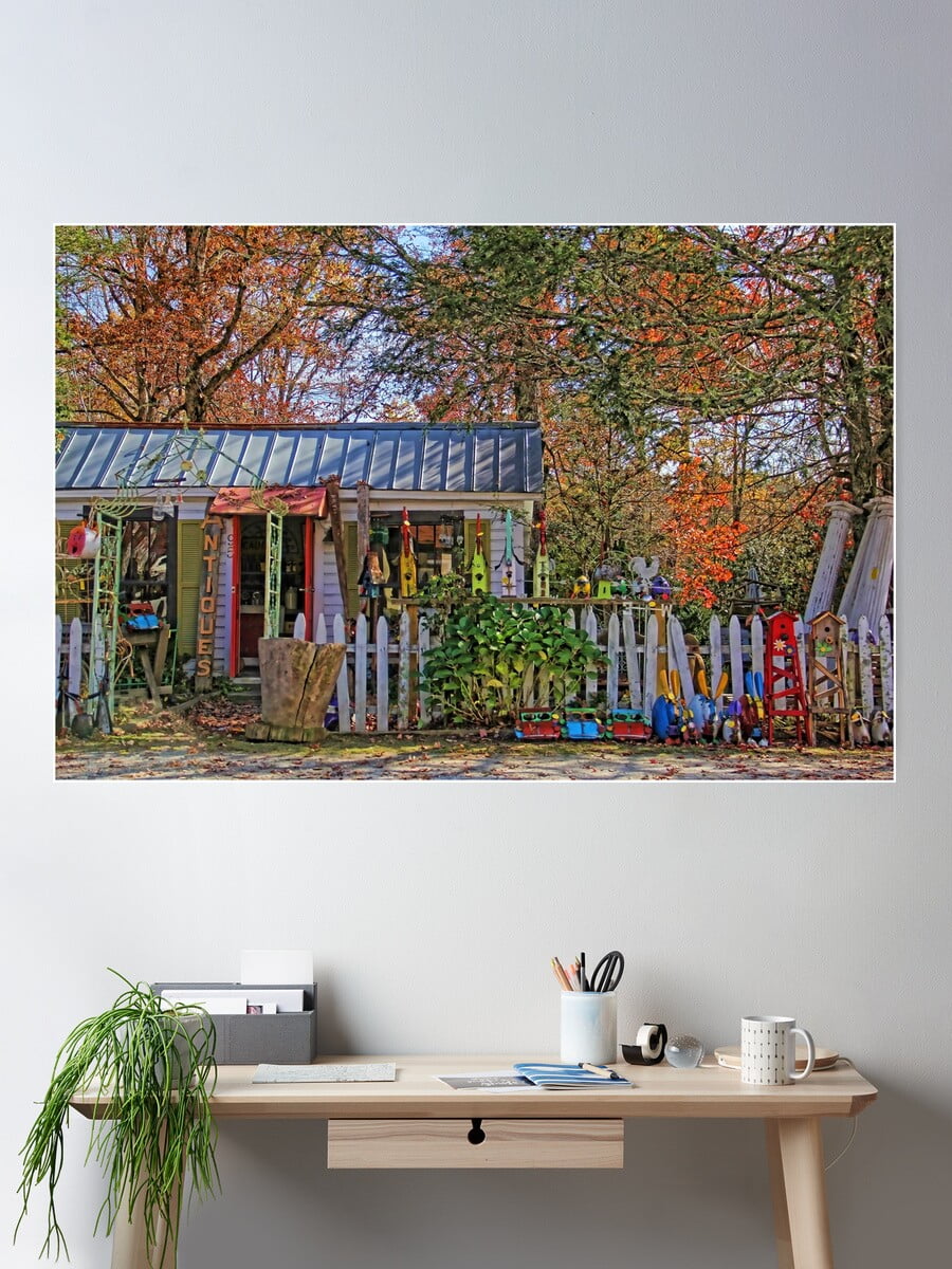 Antiques And Other Stuff Poster Wall Art, Modern Wall Decor For Living ...