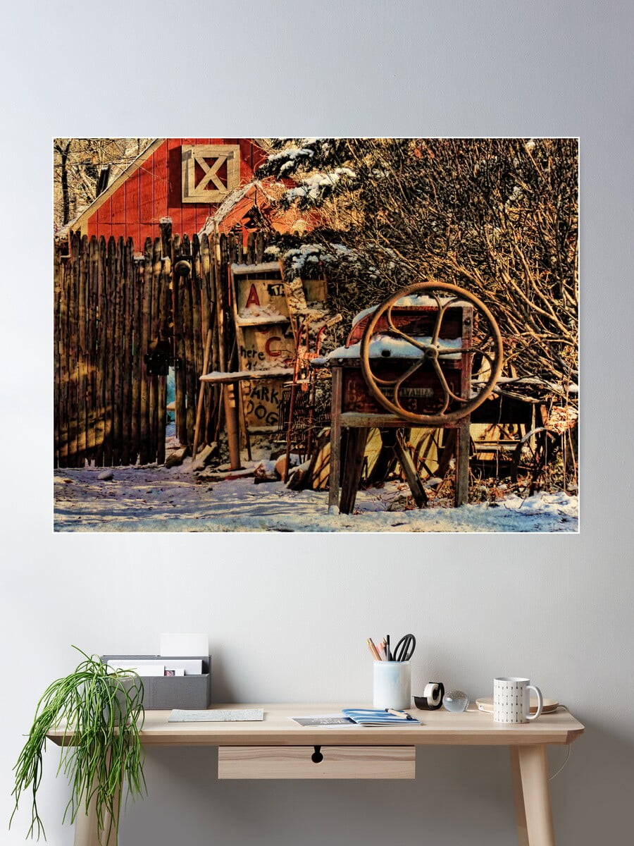 Antiques Overflowing Poster Wall Art, Modern Wall Decor For Living Room ...