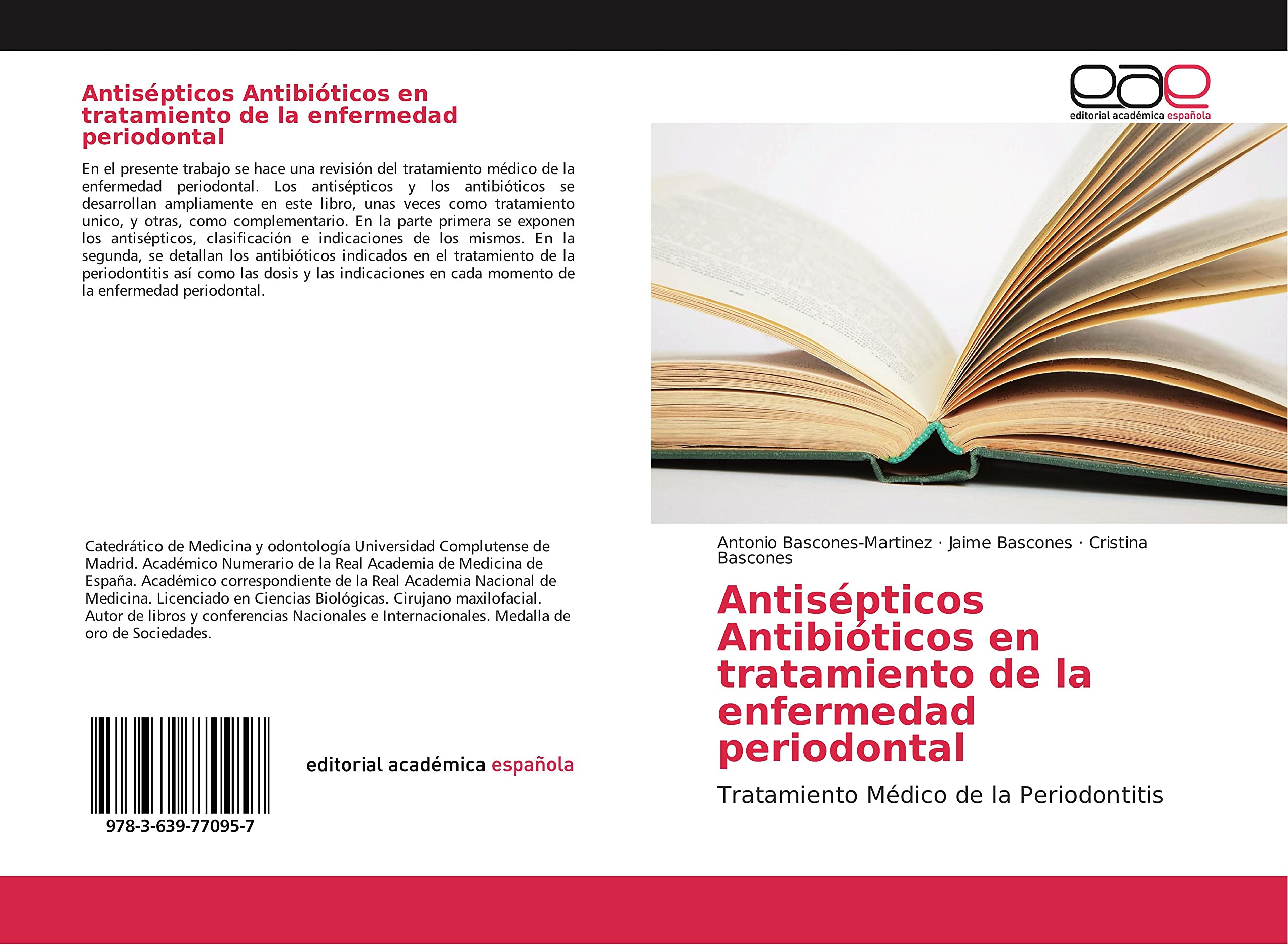 Antisépticos Antibióticos en tratamiento de la enferm Cristina Bascones ...