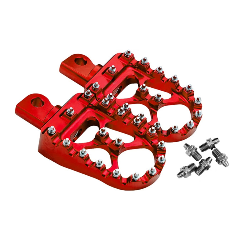 Antislip Aluminum Foot Pegs For Motorcycles Vintage Aesthetic Design ...