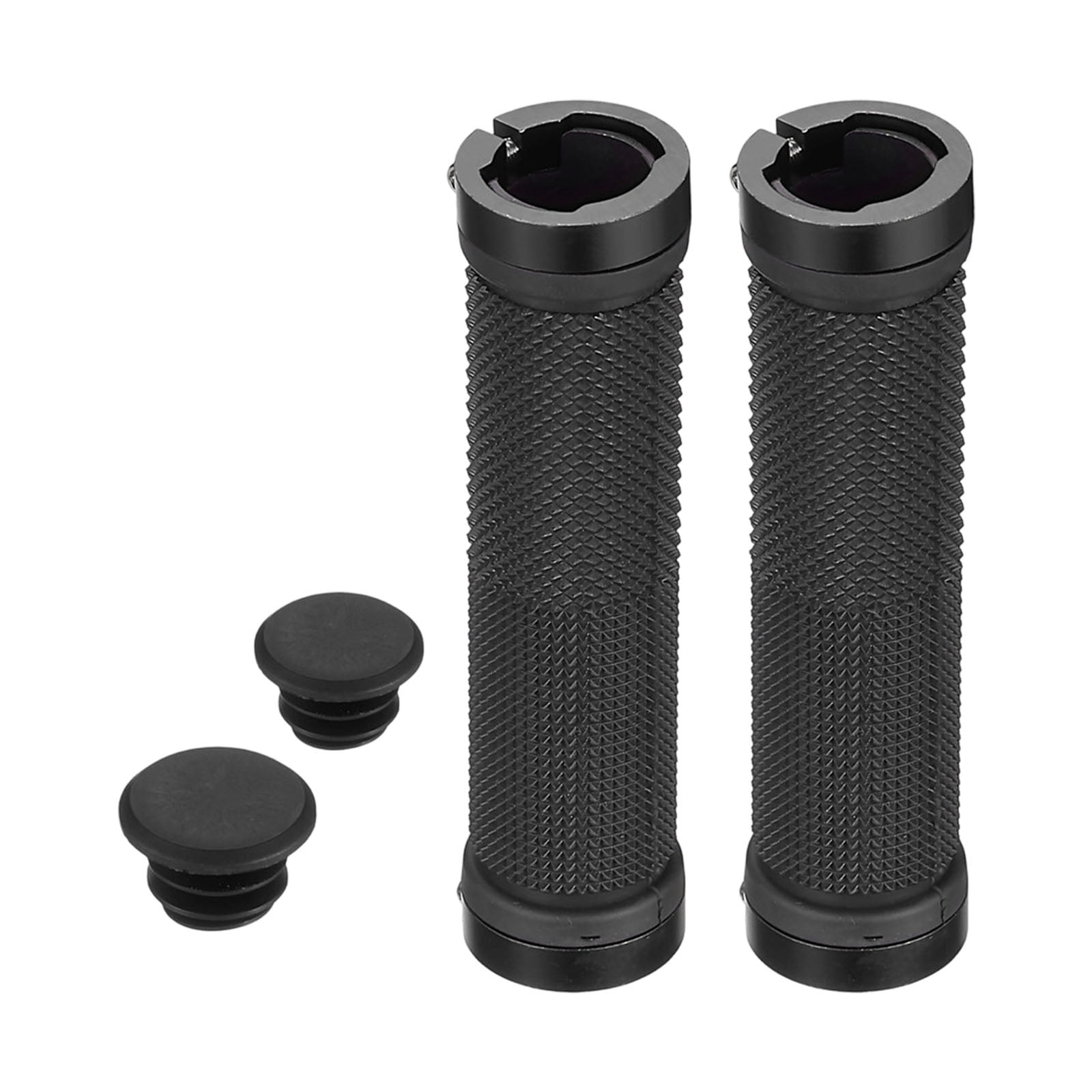 Antislip Bicycles Handlebars Grip Bikes Handle Locking Shockproof Cover ...