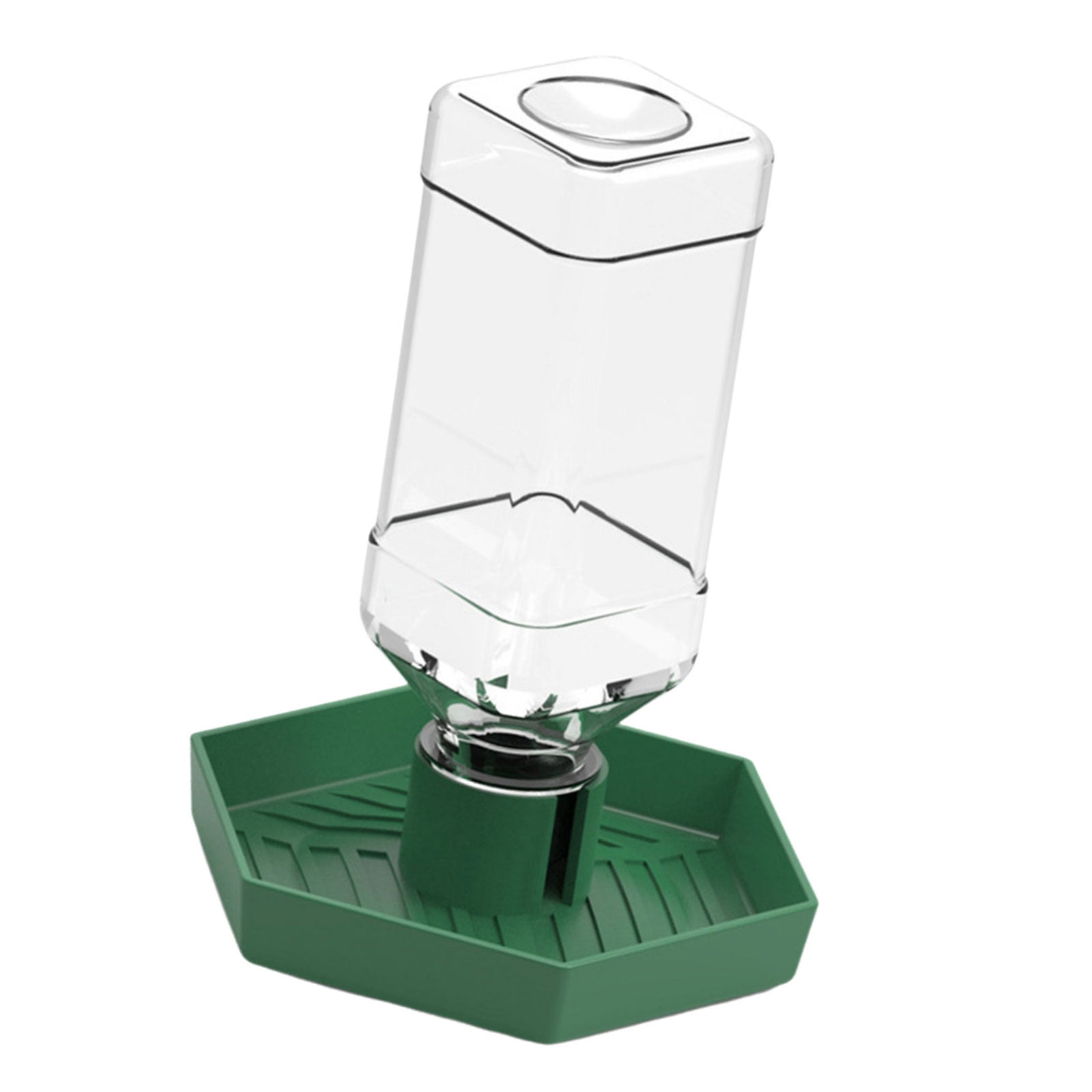 Antislip Reptiles Water Dispenser Drinking Bottle Automatic Water Bowl ...