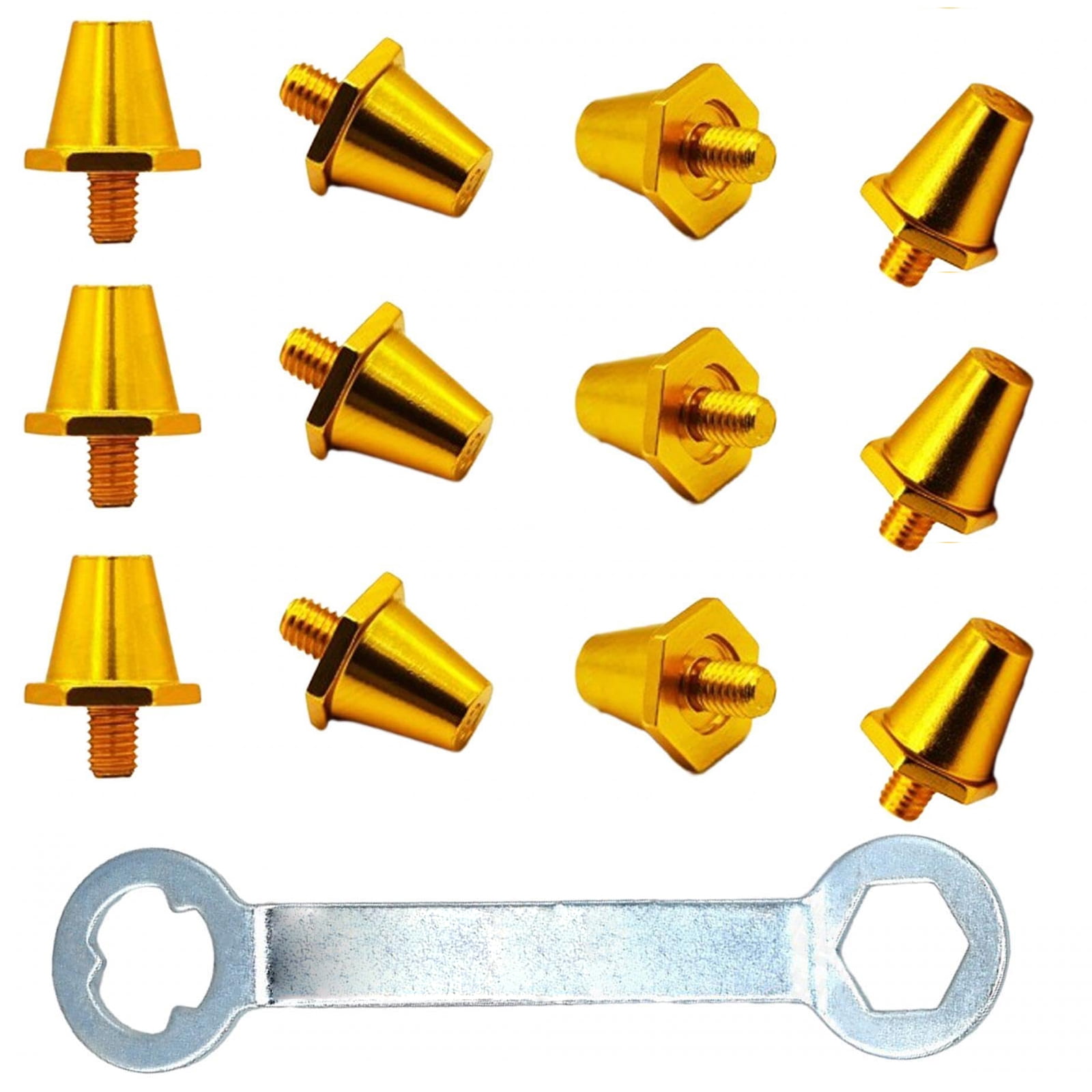 Antislip Soccer Shoe Replacement Screw In Cleats Aluminum Alloys ...