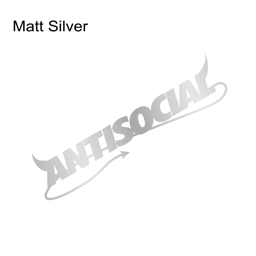 Antisocial Car Windshield Sticker Auto Body Rear Window Decal For VW ...