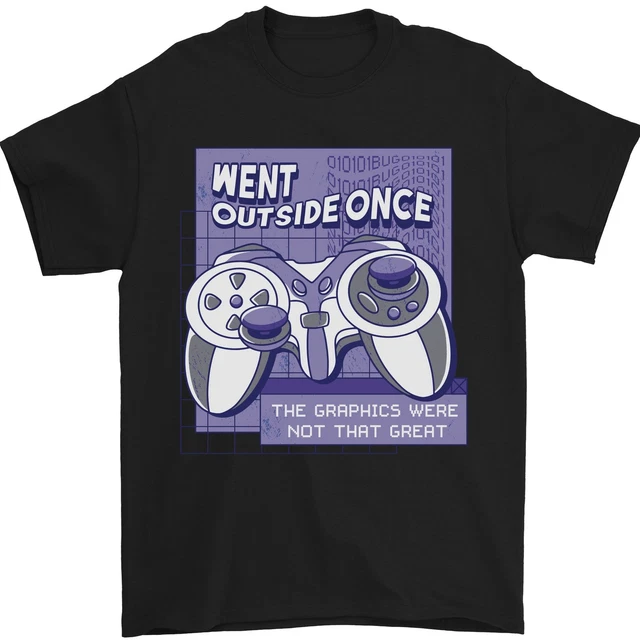 Antisocial Gamer Gaming Funny Graphics T-Shirt, Vintage Birthday Gift ...
