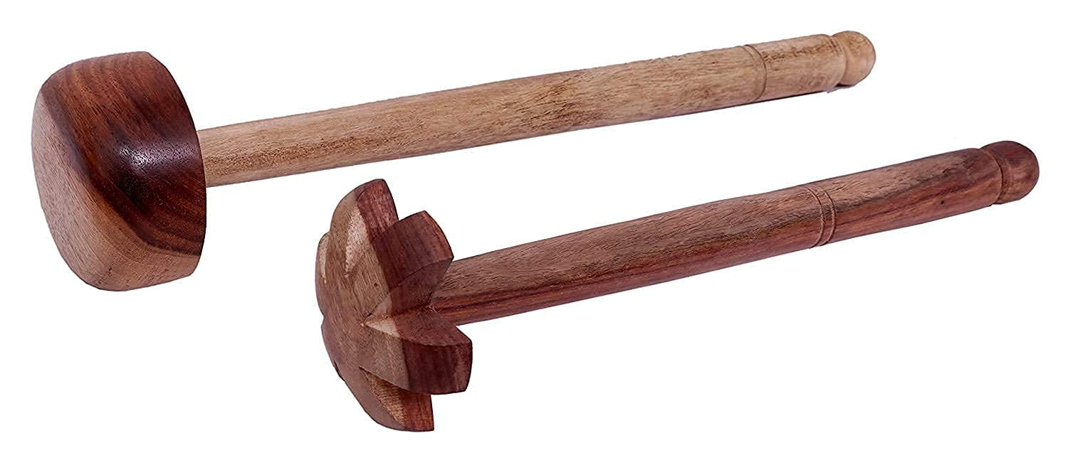 Antlantic wood store Wooden Hand Masher and Hand Mixer for Kitchen ...