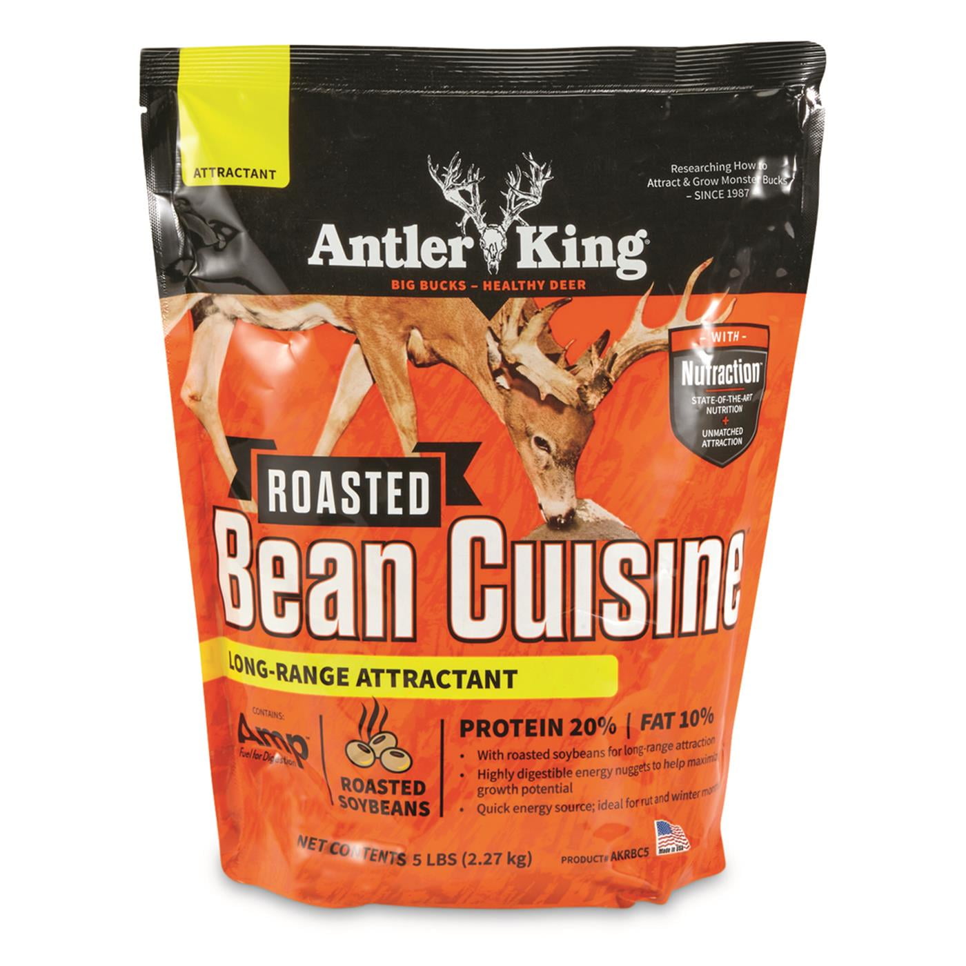 Antler King Roasted Bean - Cuisine Attractant 5# Bag - Walmart.com