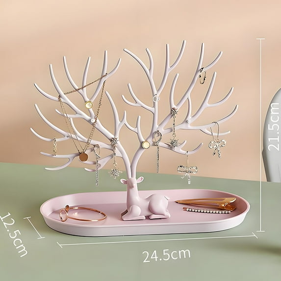 Antlers Jewelry Display Stand,Tree Tower Rack Hanging Organizer for ...