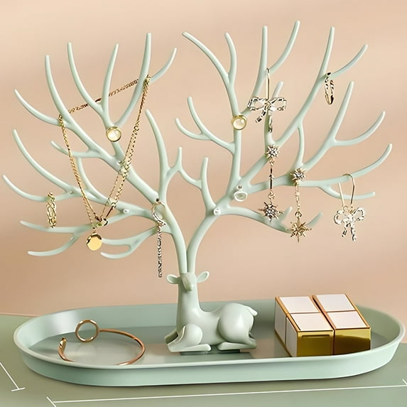 Antlers Jewelry Display Stand,Tree Tower Rack Hanging Organizer for ...