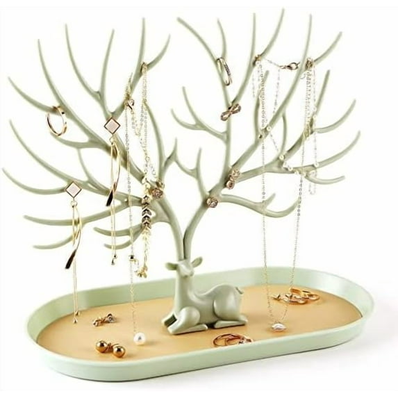 Antlers Jewelry Display Stand,Tree Tower Rack Hanging Organizer for ...