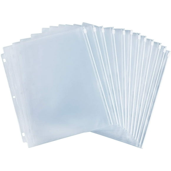 Zippered Binder Pockets