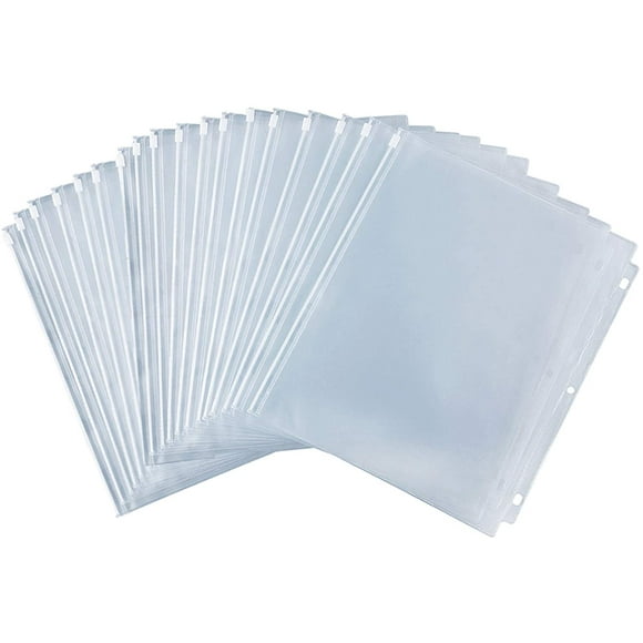 Zippered Binder Pockets