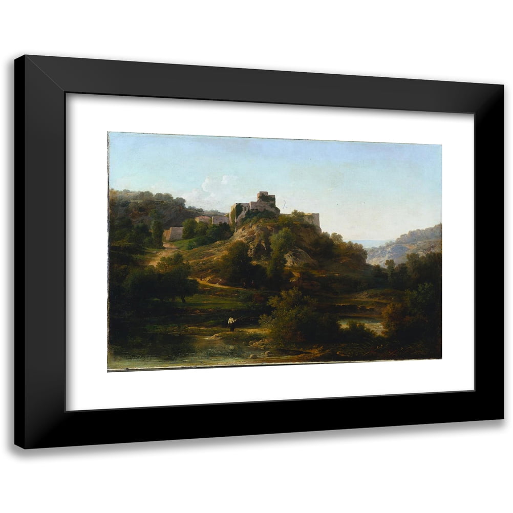 Antoine-Claude Ponthus-Cinier 18x14 Black Modern Framed Museum Art ...