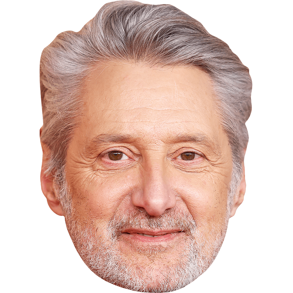 Antoine De Caunes (Smile) Big Head. Larger than life mask. - Walmart.com
