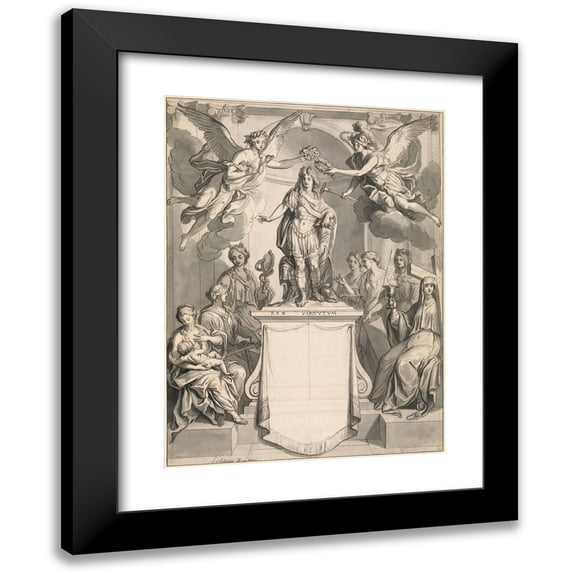 Antoine Dieu 11x14 Black Modern Framed Museum Art Print Titled - Design ...