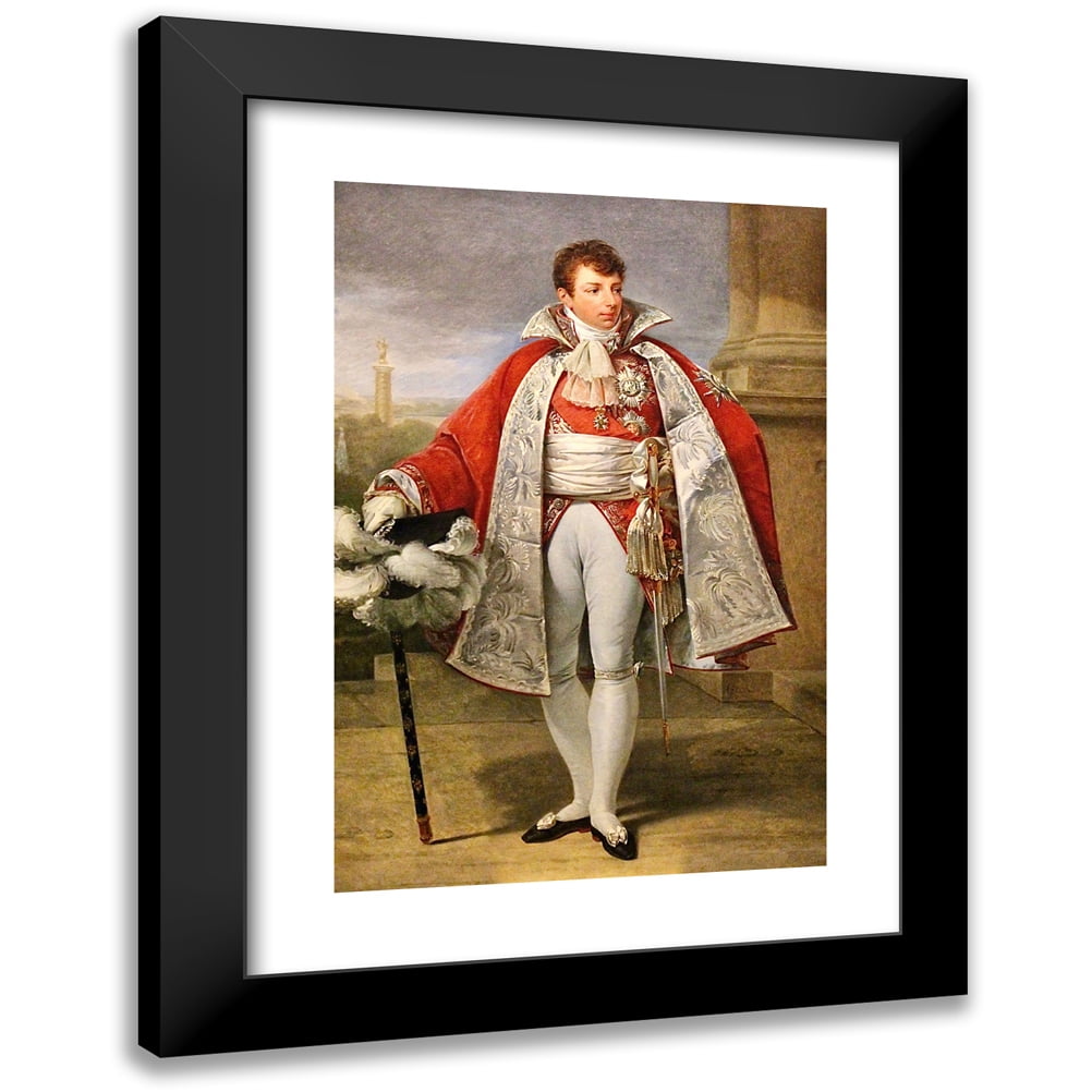 Antoine-Jean Gros 13x18 Black Modern Framed Museum Art Print Titled ...