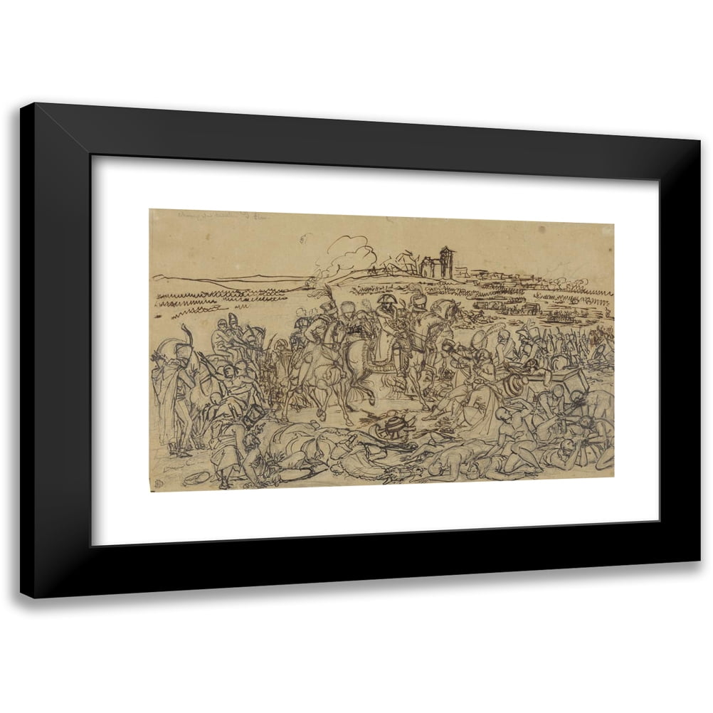 Antoine-Jean Gros 14x11 Black Modern Framed Museum Art Print Titled ...