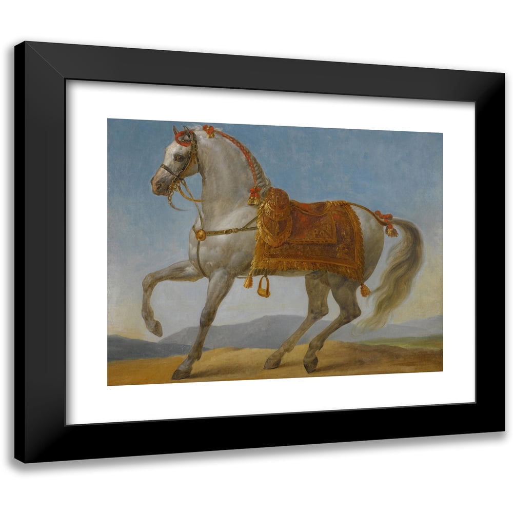 Antoine-Jean Gros 14x12 Black Modern Framed Museum Art Print Titled ...