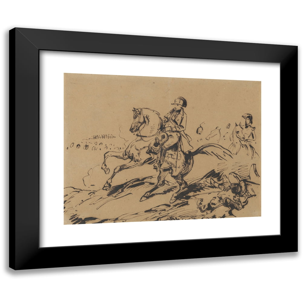 Antoine-Jean Gros 18x15 Black Modern Framed Museum Art Print Titled ...