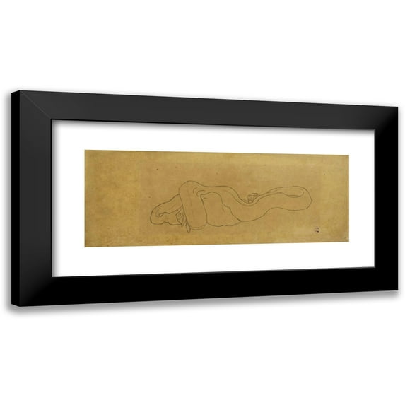 Antoine-Louis Barye 24x11 Black Modern Framed Museum Art Print Titled ...