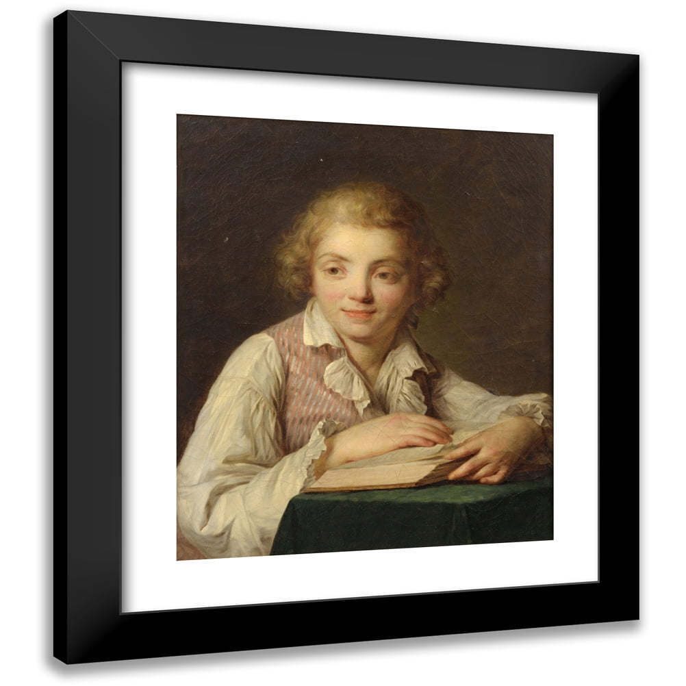 Antoine Vestier 15x17 Black Modern Framed Museum Art Print Titled ...