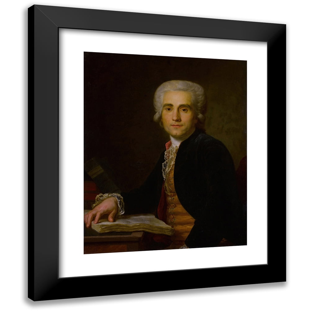 Antoine Vestier 15x18 Black Modern Framed Museum Art Print Titled ...