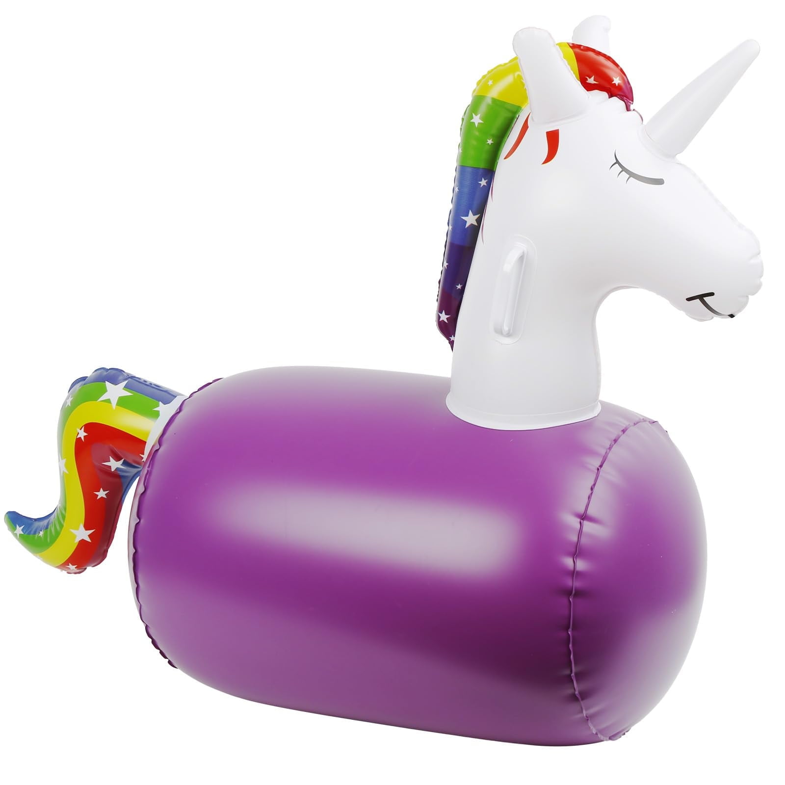 Antokstone Inflatable Purple Unicorn Hop 'n Go Toy, Durable PVC, For ...