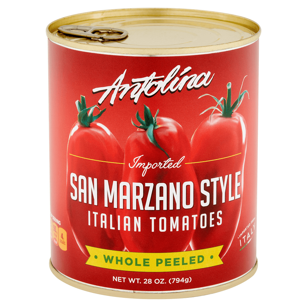 Antolina Imported Whole Peeled San Marzano Italian Tomatoes, 28 oz ...