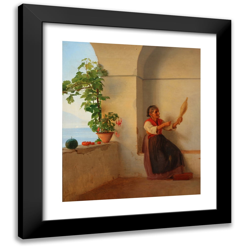 Anton Dorph 12x14 Black Modern Framed Museum Art Print Titled - Old ...