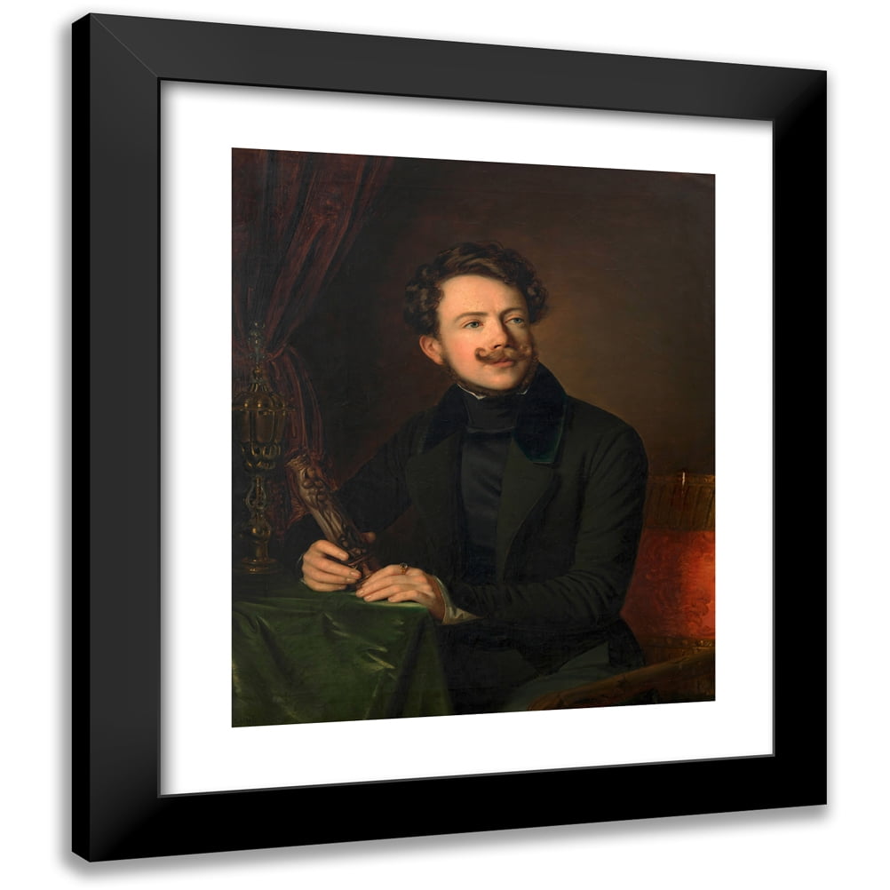 Anton Einsle 15x18 Black Modern Framed Museum Art Print Titled ...