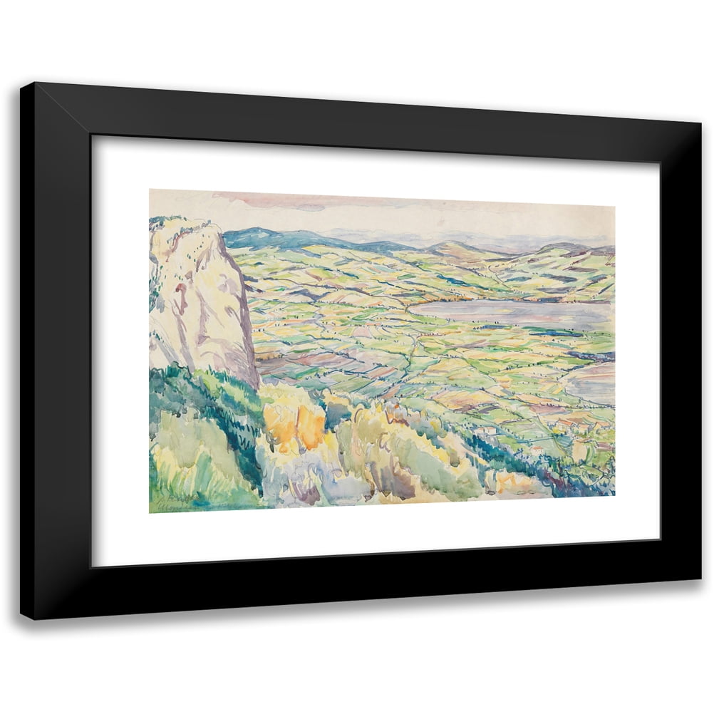 Anton Emanuel Peschka 18x14 Black Modern Framed Museum Art Print Titled ...