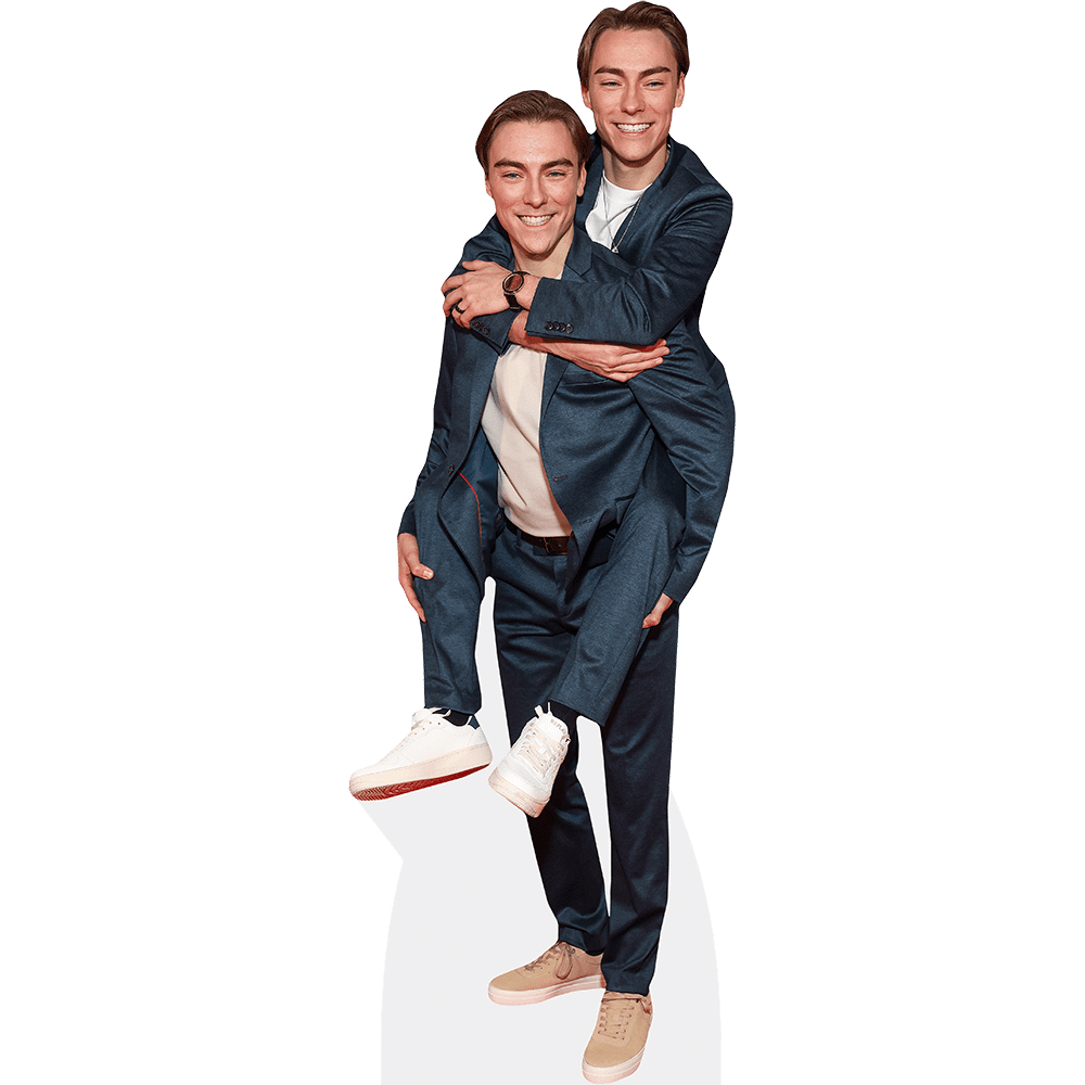 Anton Fuchs And Richard Fuchs (Duo) Mini Celebrity Cutout - Walmart.com