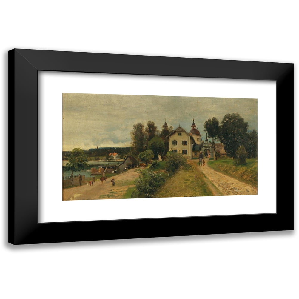 Anton Hlavacek 14x10 Black Modern Framed Museum Art Print Titled ...