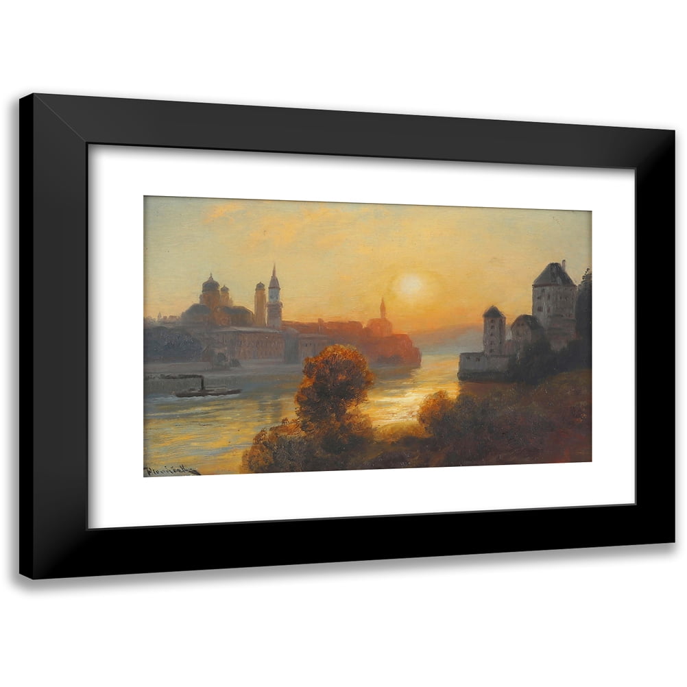 Anton Hlavacek 14x11 Black Modern Framed Museum Art Print Titled ...