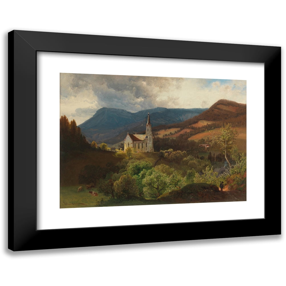 Anton Hlavacek 24x18 Black Modern Framed Museum Art Print Titled ...