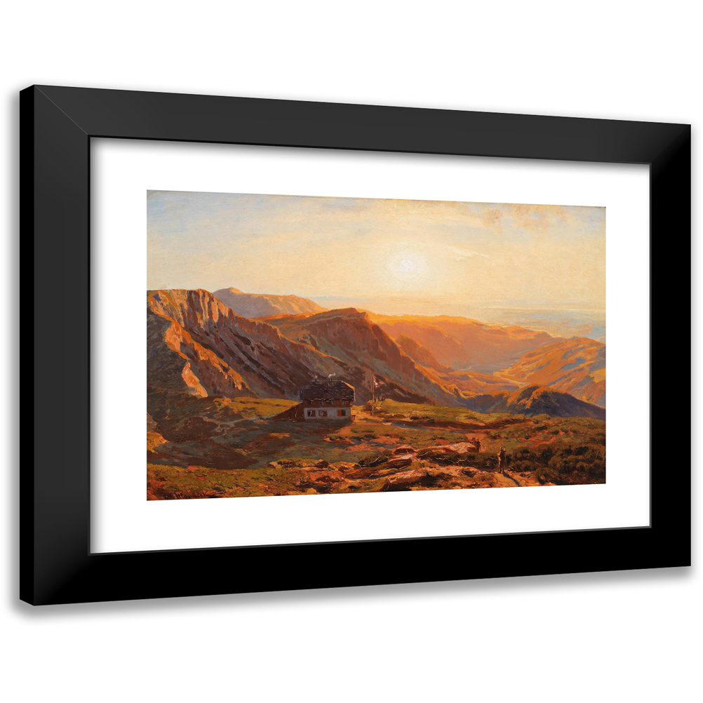 Anton Hlavacek 24x18 Black Modern Framed Museum Art Print Titled - View ...