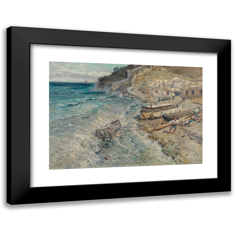 Anton Josef Pepin 24x18 Black Modern Framed Museum Art Print Titled ...