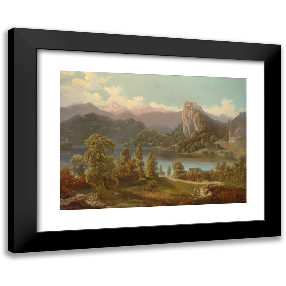 Anton Karinger 14x11 Black Modern Framed Museum Art Print Titled - View ...