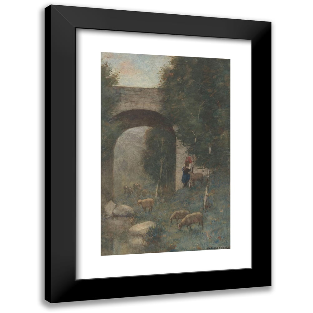 Anton L. Koster 13x18 Black Modern Framed Museum Art Print Titled ...