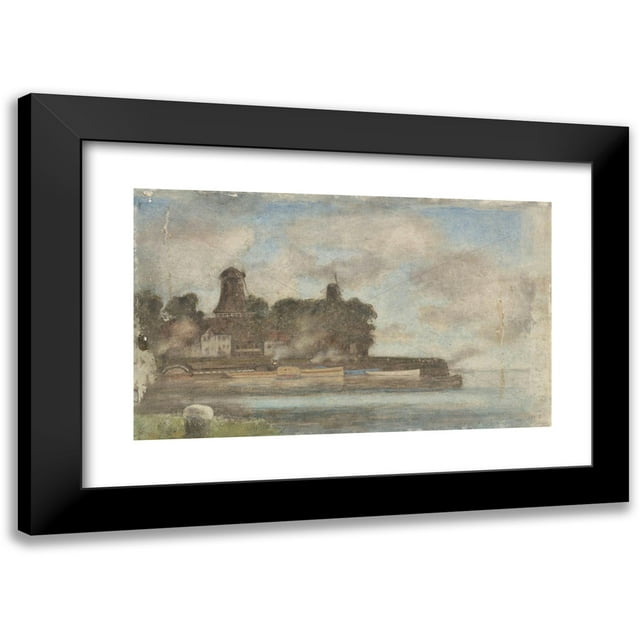 Anton L. Koster 14x10 Black Modern Framed Museum Art Print Titled ...