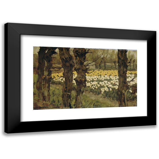 Anton L. Koster 18x13 Black Modern Framed Museum Art Print Titled ...