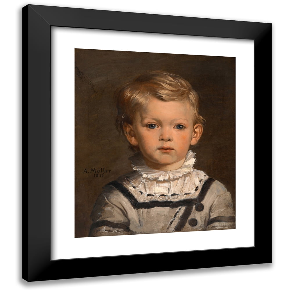 Anton Müller 20x23 Black Modern Framed Museum Art Print Titled - Paul ...